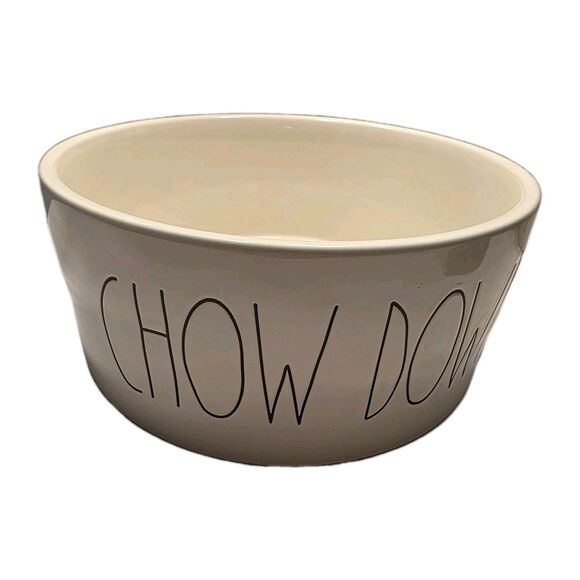 Rae Dunn | Dog | Rae Dunn Chow Down Dog Bowl Large 8 Diameter | Poshmark